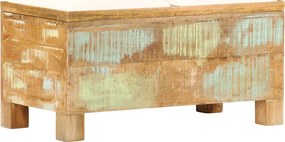 vidaXL Úložná lavice masivní recyklované dřevo 80 x 40 x 40 cm [245137]