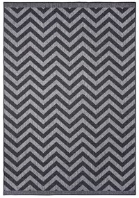 NORTHRUGS - Hanse Home koberce Kusový koberec Twin Supreme 105472 Palma Night Silver – na ven i na doma - 160x230 cm