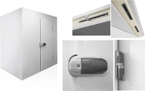 Tefcold CR 180x240x220 – Chladicí box stavebnicový 7,50 m3, PUR panely 80 mm, včetně dveří a podlahy (44076)