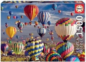 EDUCA Puzzle Horkovzdušné balóny / 1500 dílků / od 12 let