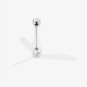 FARO 33381 ETERFAN M, transparentní, stropní ventilátor s DC motorem - FARO
