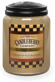 Candleberry Candle svíčka Cinnamon Rum Bananas, 624 g