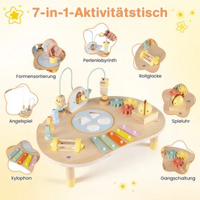 Costway 7 v 1 Aktivity pro batolata Montessori senzorické hračky od 12 měsíců