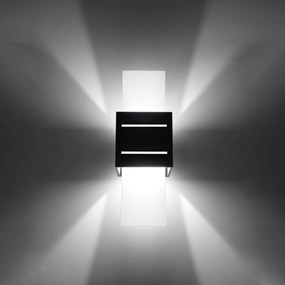 Sollux Lighting Nástěnné svítidlo LORETO černé