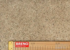 Breno PVC AMBIENT Tereza 639M – béžový kamenný dekor, šíře 300 cm