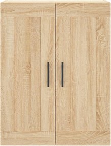 Skříň highboard dub sonoma 69,5 x 34 x 180 cm kompozitní dřevo 3199708