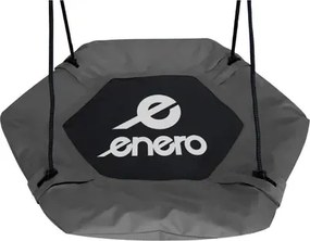 ENERO Šestihranná houpačka Čapí hnízdo Šedá / Průměr sedadla 90 cm / N