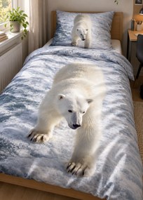 3d povlečení s ledním medvědem - Polar Bear Polar Bear 140x200 cm