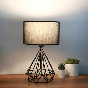 Opviq Stolní lampa AYD-2973, Černá