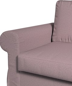 Potah na pohovku IKEA Backabro 2-místná, rozkládací barva růžová látka pletený vzor