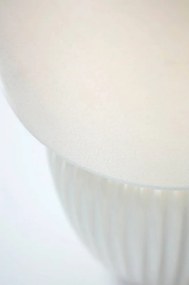 Bílá keramická stolní lampa (výška 41 cm) Karlsson – Jotex
