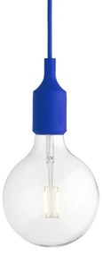 Muuto Závěsná LED lampa E27, blue 13344