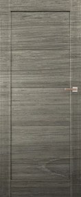 Interiérové dveře vasco doors SANTIAGO plné, model 1 Průchozí rozměr: 70 x 197 cm, Orientace dveří: Levé dveře, Dekor: Dub stříbrný