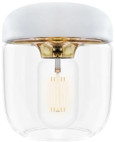 UMAGE Acorn bílá (bílá, leštěná mosaz) sklo, silikon 2105R
