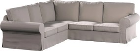 Potah na pohovku IKEA  Ektorp rohová barva béžová látka sametová