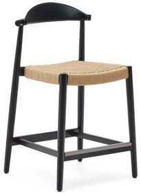 Barová židle glynis 62 cm černá MUZZA