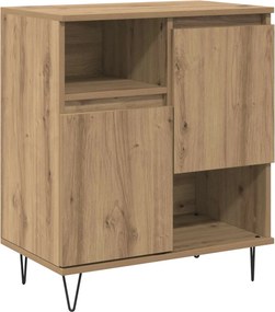 Servírovací skříň 3 ks Artisanový dub 60 x 35 x 70 cm 3394564