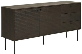 Designová komoda Adhara 150 cm kouřová hnědá