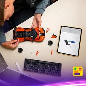 LEGO® Technic 42222 Hyperauto Bugatti Chiron Pur Sport / Počet dílků: