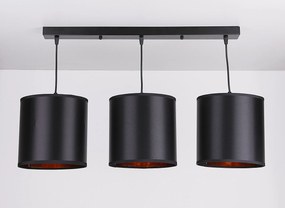 LED Solution Černo-měděný závěsný lustr Candida pro žárovku 3x E27 33-00736