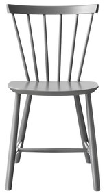 Židle z bukového masivu J46 šedý lak