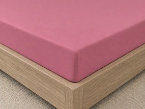 Prostěradlo z mikrovlákna MICROVELLE starorůžové 180x200 cm