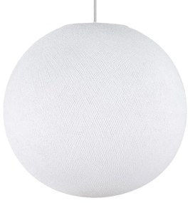 creative cables Stínidlo koule Sphere Light, ručně tkané Barva komponentu: Bílá, Velikost ⌀: XL - 50cm