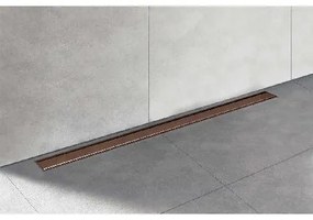 I-Drain Plano - Nerezový sprchový rošt, délka 900 mm, povrch PVD, měděná IDRO0900K