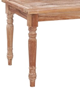 vidaXL Konferenční stolek Batavia 90 x 50 x 45 cm bělený masivní teak