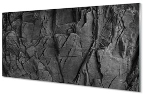 akrylový obraz Kámen struktura abstrakce 125x50 cm