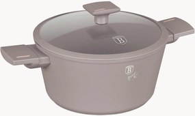 Hrnec's nepřilnavým povrchem a pokličkou Taupe Collection