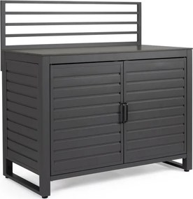 BIZZOTTO Modul zahradní kuchyňské linky ANIA antracit 120x62 cm 0790375