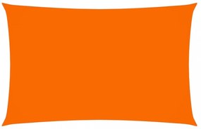 Stínící plachta obdélníková 2,5 x 5 m oxfordská látka Dekorhome Oranžová