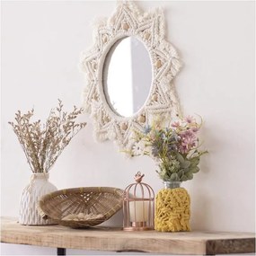 Tutumi REA, nástěnné zrcadlo Boho 50cm, 322047, HOM-03003