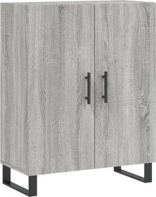 Skříň highboard šedá sonoma 69,5 x 34 x 180 cm kompozitní dřevo 3189283