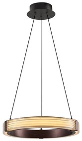 LED Lustr na lanku JESI LED/2W/230V 3000K hnědá