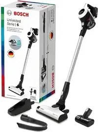 Bosch Serie 6 BKS611MTB bílá / Aku tyčový vysavač / 18V / 30 min provo