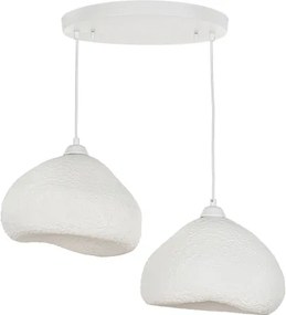 Brilagi - Lustr na lanku WABI SABI 2xE27/40W/230V pr. 45 cm bílá
