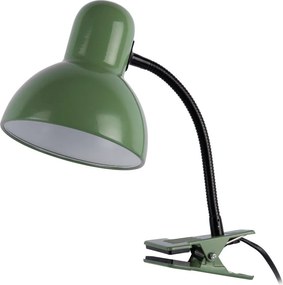 Zelená kovová stolní lampa (výška 33,5 cm) New Retro – Leitmotiv