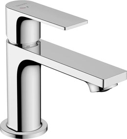 Hansgrohe Rebris E, umyvadlová baterie 80 bez odtokové soupravy, CoolStart, chromová, 72554000