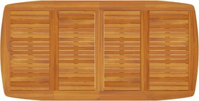 Zahradní stůl 200 x 100 x 75 cm masivní akáciové dřevo 310304