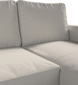 Potah na pohovku IKEA Backabro rozkládací se šezlongem barva béžová látka pletený vzor
