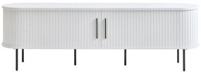 Bílý TV stolek 180x56x45 cm Nola – Unique Furniture