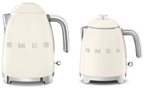 Krémová rychlovarná konvice z nerezové oceli 800 ml Retro Style – SMEG