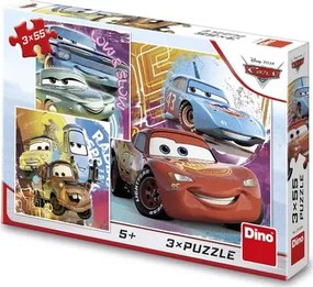 DINO Cars: kamarádi / 3x55 dílků / od 5 let