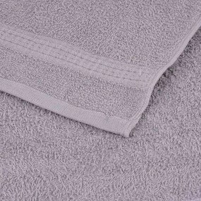 Ručníky FROGN 10 ks šedé 100x150 cm 360 g/m² 136838