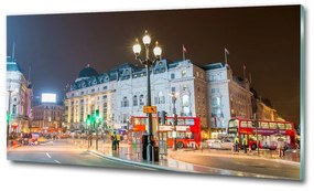 Wallmuralia Foto-obraz fotografie na skle Noční Londýn 100x50