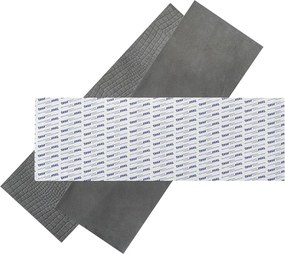 WallArt Kožené nástěnné panely Belcher 16 ks [440935] Barva: bluish grey