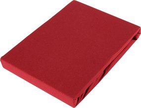 XXXLutz ELASTICKÉ PROSTĚRADLO, žerzej, bordeaux, 140-160/190-220 cm Bio:Vio - Prostěradla - 004996003614