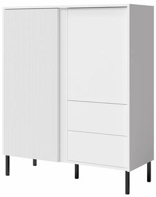 Komoda MIA 2D2S - bílá